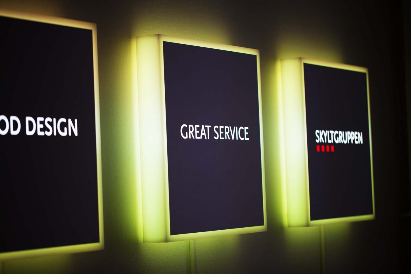 Skylttyper - skylttyper - Skyltgruppen